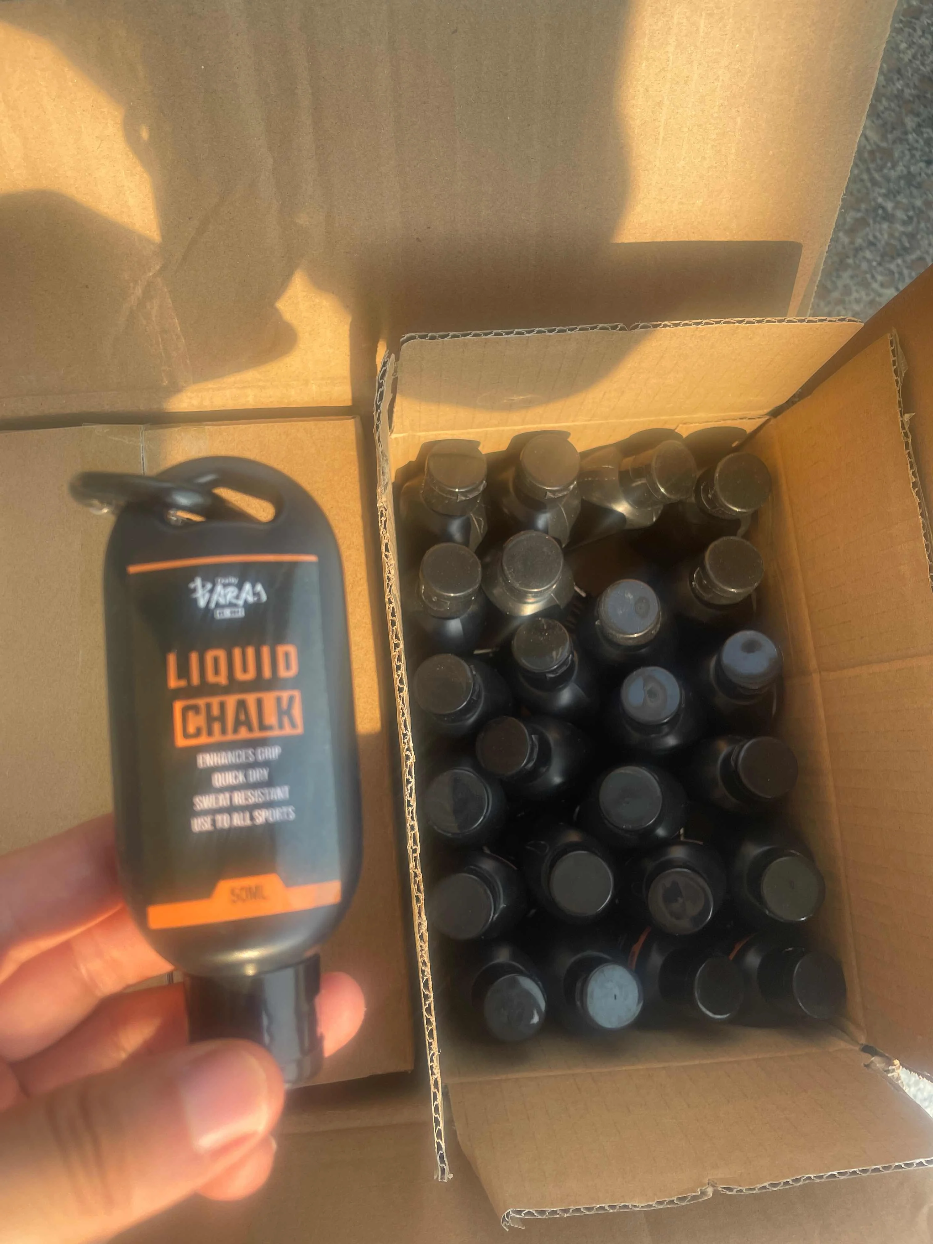 Fitness Dry Hands Pole Dance Liquid Chalk For Weightlifting 50ml 100ml ...