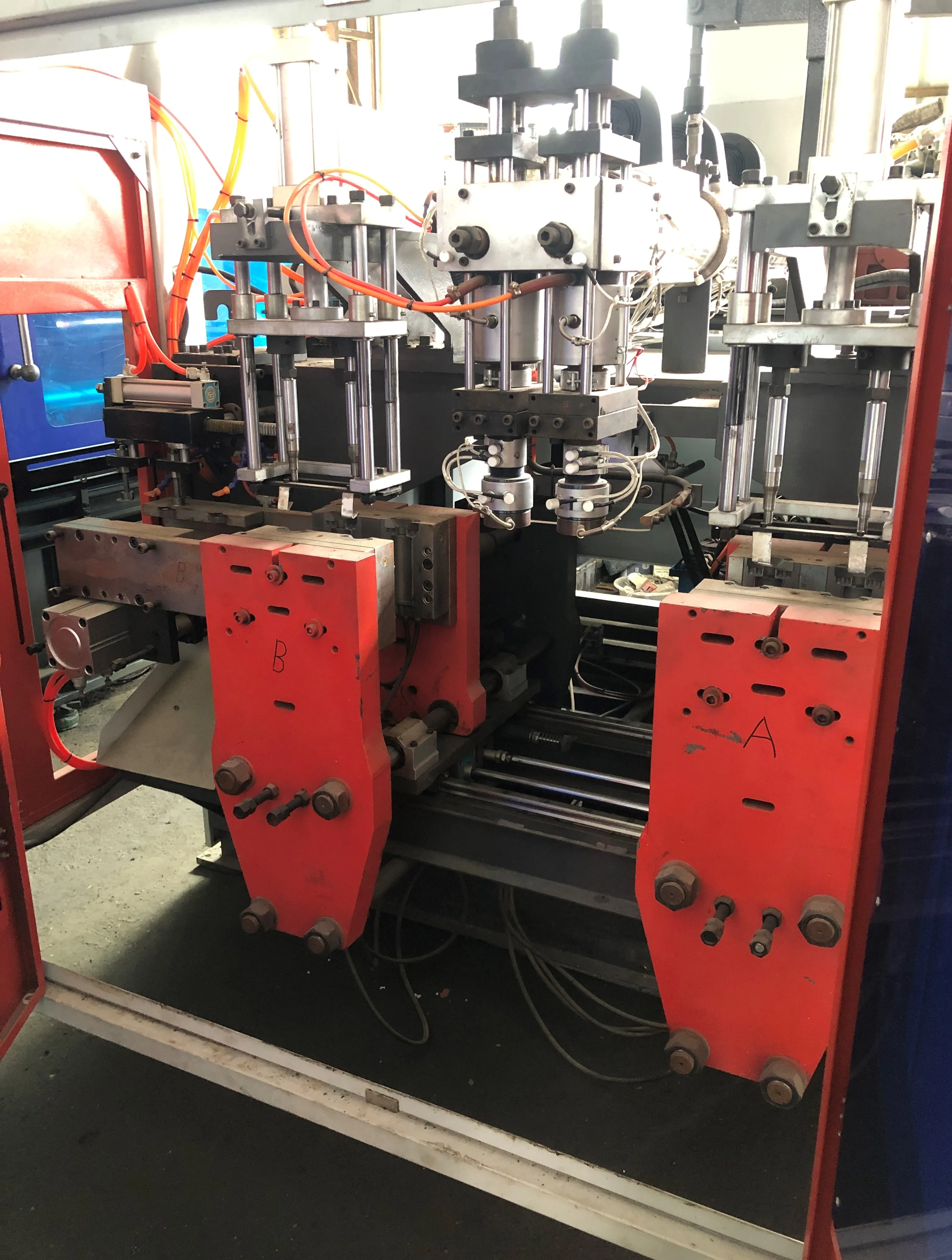 10 Liter Jerry Can Extrusion Used Blow Molding Machine Hdpe Second Hand ...