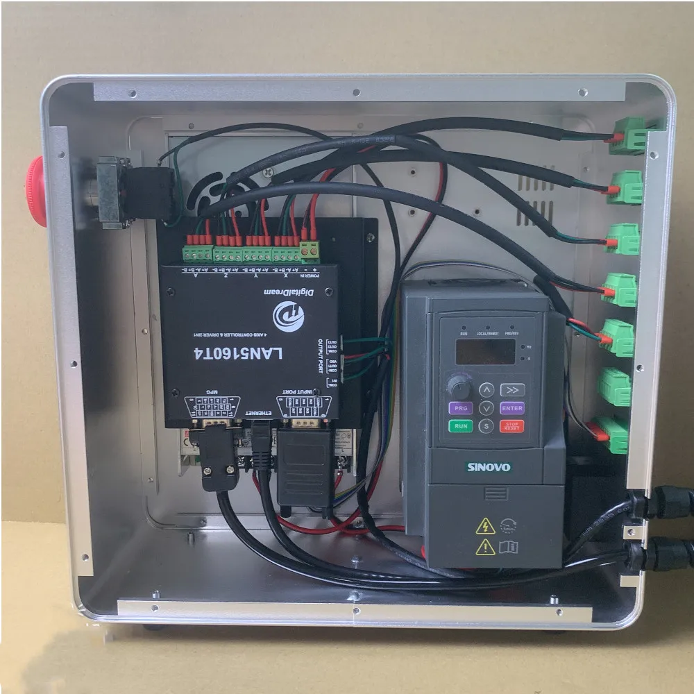 CNC Control Panel Box LAN5160T4 with Integrated Mach3 Board