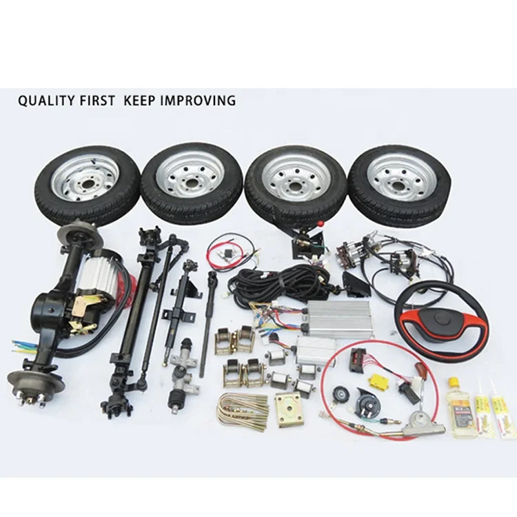 Complete Conversion Differential Motor Kit Set For Electric Four ...
