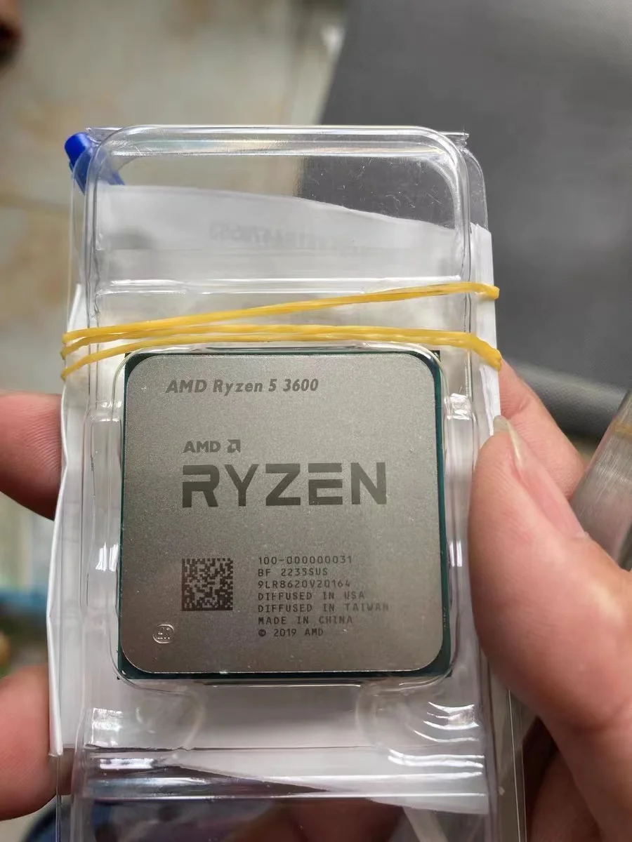 Amd's New Original Cpu Ryzen5 3500x 3600 X 3700x 3800x 3900x 3950x Faceless Processor 35 7 9 ...
