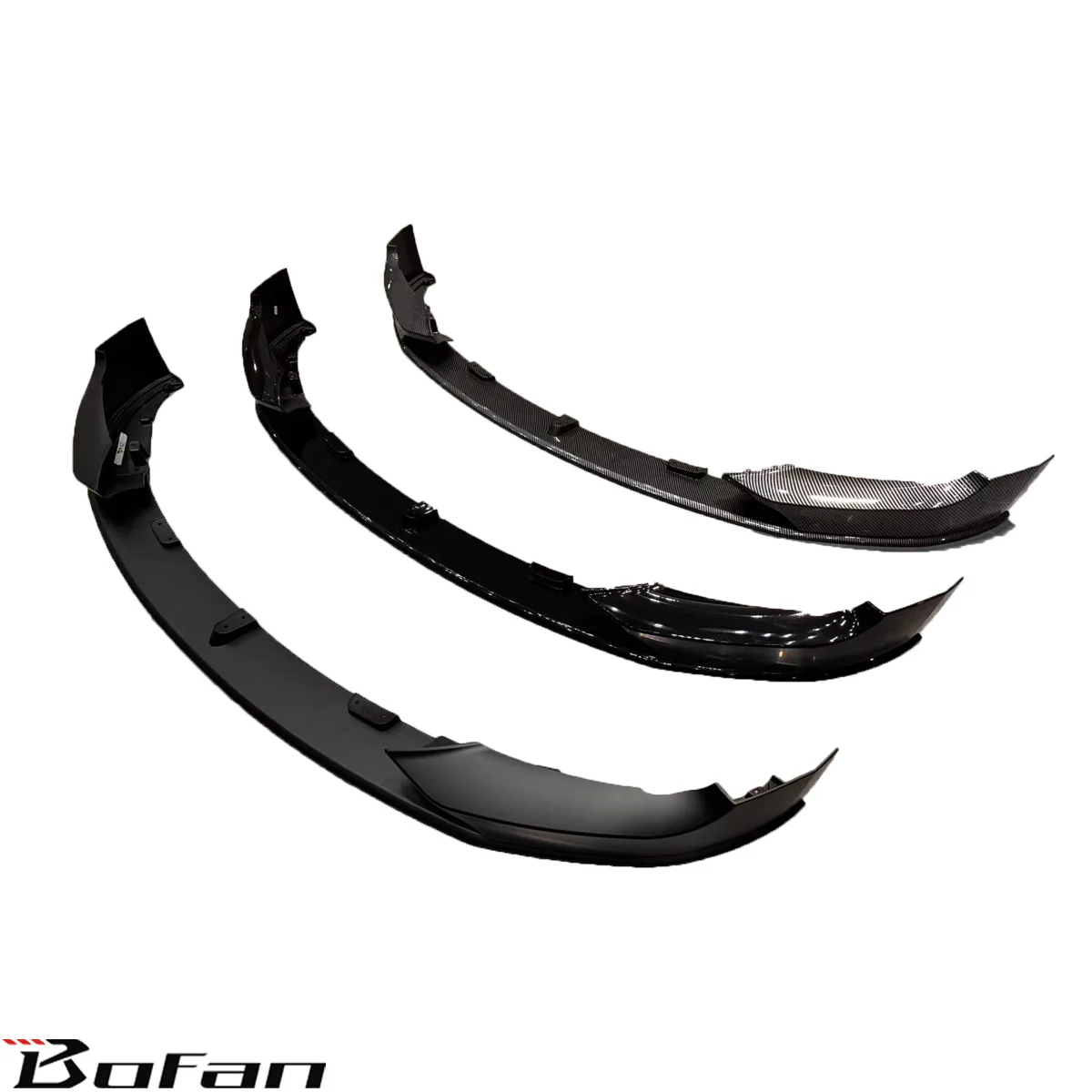 Car Body Kit Plastic Abs Carbon Look M-performance Mp Front Bumper ...