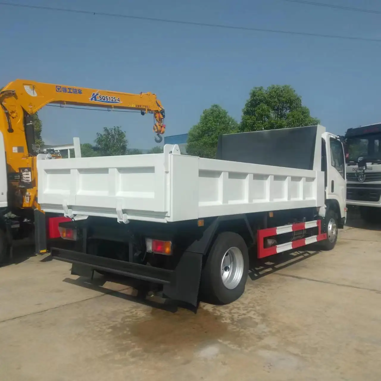 Hot Sale Isuzu Truck Dumper 7.5 Ton Tipper for Sale 9m3 Dump Truck ...