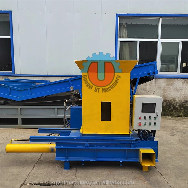 New Technology Hydraulic Wood Shaving Press Baling Machine for Animal ...