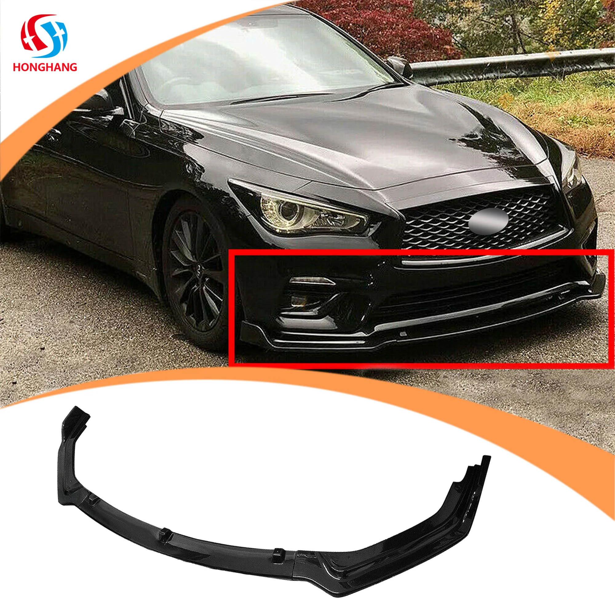 Front Bumper Lip Splitter Rear Diffuser Side Skirts Wing/trunk Spoiler ...