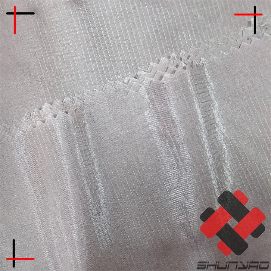 Light Weight 10D Silnylon Ripstop Nylon Fabric Silicone Coated