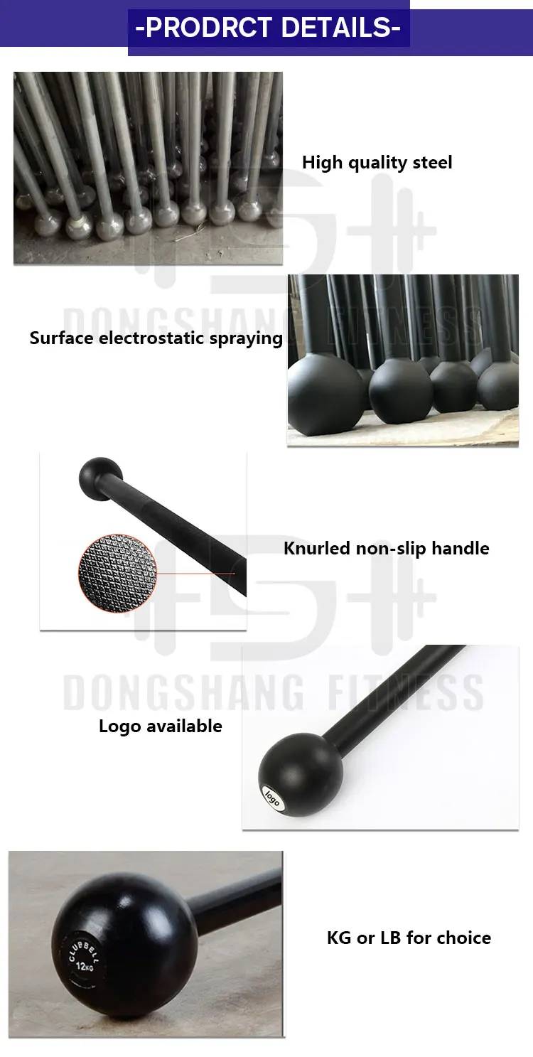 Dongshang Fitness Steel Macebell Mace Bell for Core Strength Functional ...