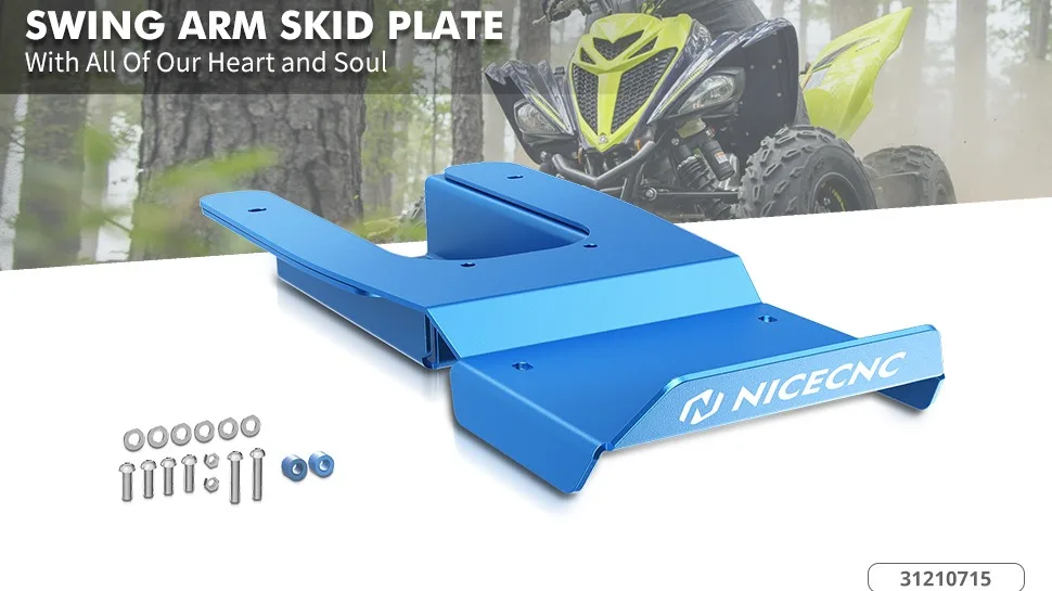 Quad Tasche Chain Tensioner NICECNC Raptor 700 Fendertasche, ATV ...