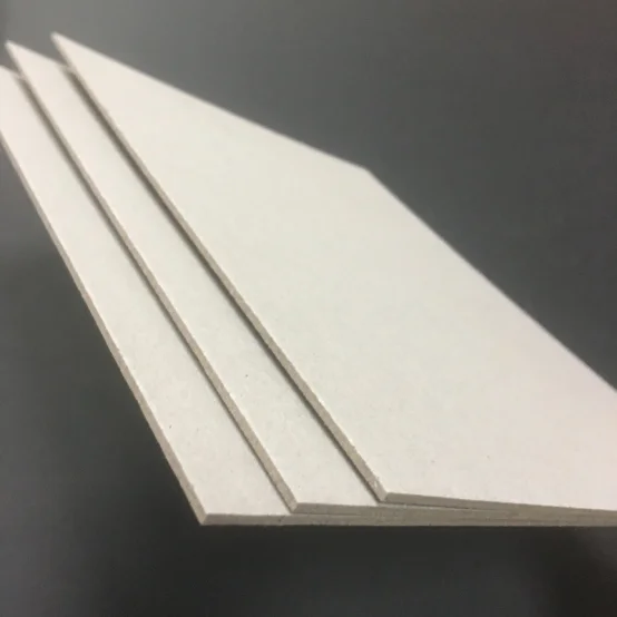 Die Cutting Carton Board Round Corner Grey Board Book Binding Cardboard