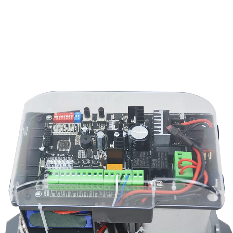 DC Sliding Gate Operator with Battery Backup & Solar Panels