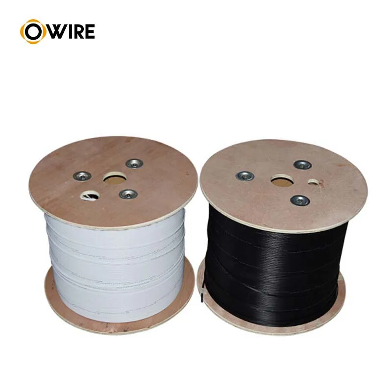 Owire Outdoor Ftth Fiber Optic Cable Multicore 2 4 6 Core Optic Fiber ...