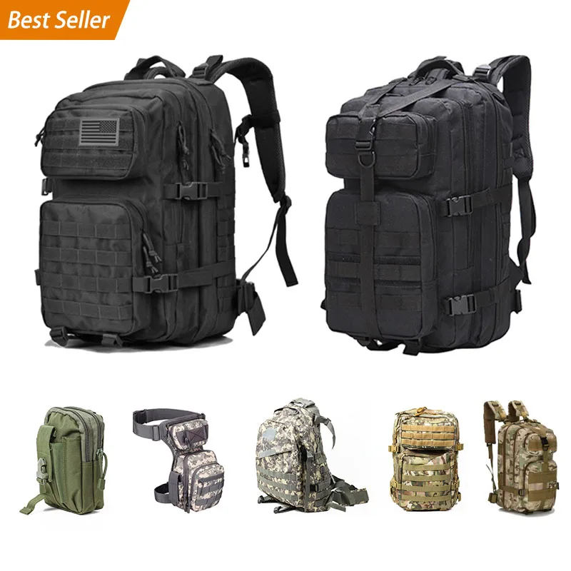 Alibaba.com: Custom OEM 45L Molle tactical nylon backpack in multiple ...