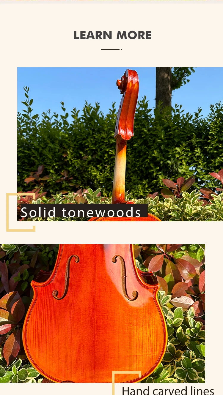 Professional High Quality Customized Cello Solid Wooden Cello Pure ...