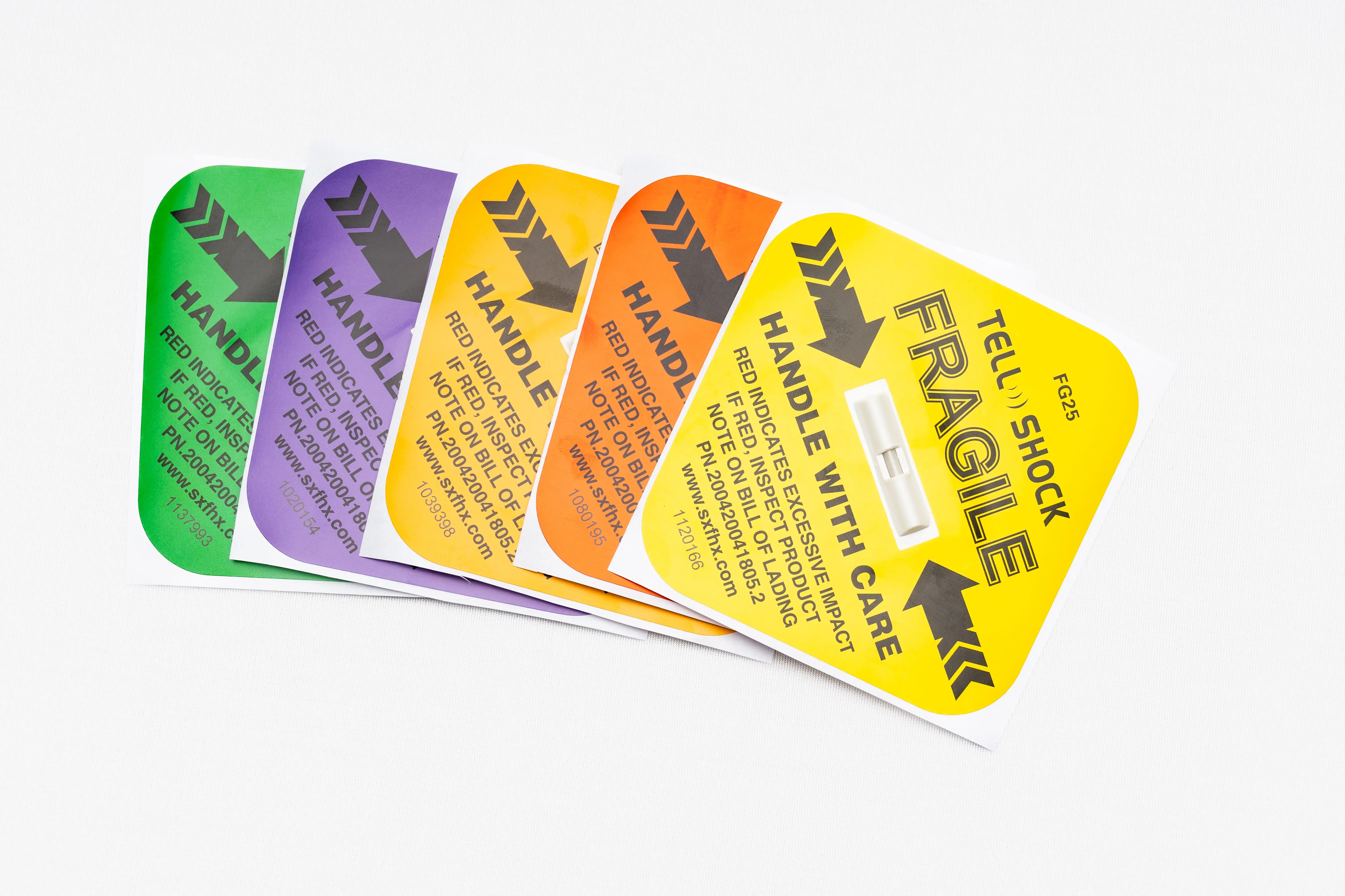 Shock Sensor Label Shockaction 25g-100g Impact Indicator Shipping ...