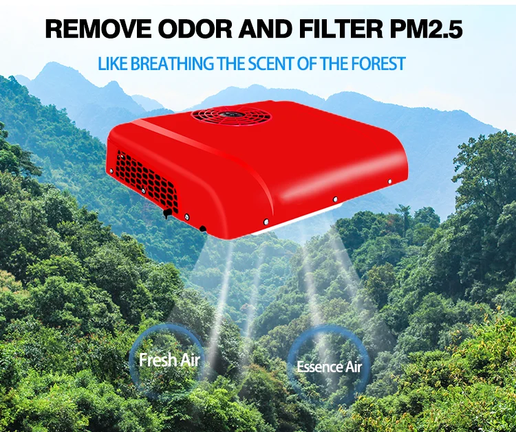 Cars Roof Universal 12 Volt 24v Dc Mini Rooftop Rv Air Conditioner For ...