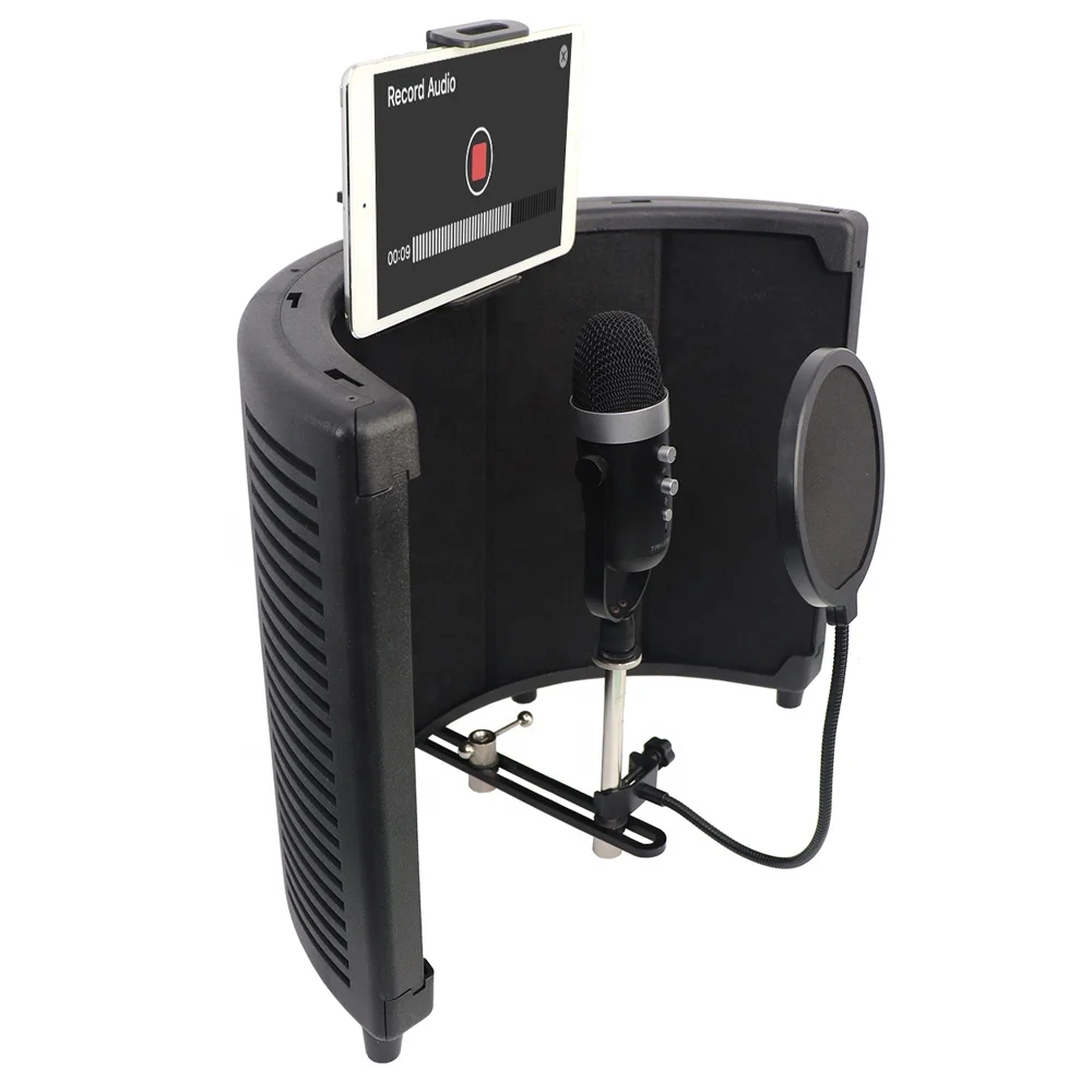 Soundproofing Portable Vocal Booth ISS60 Tabletop sound reflexion ...