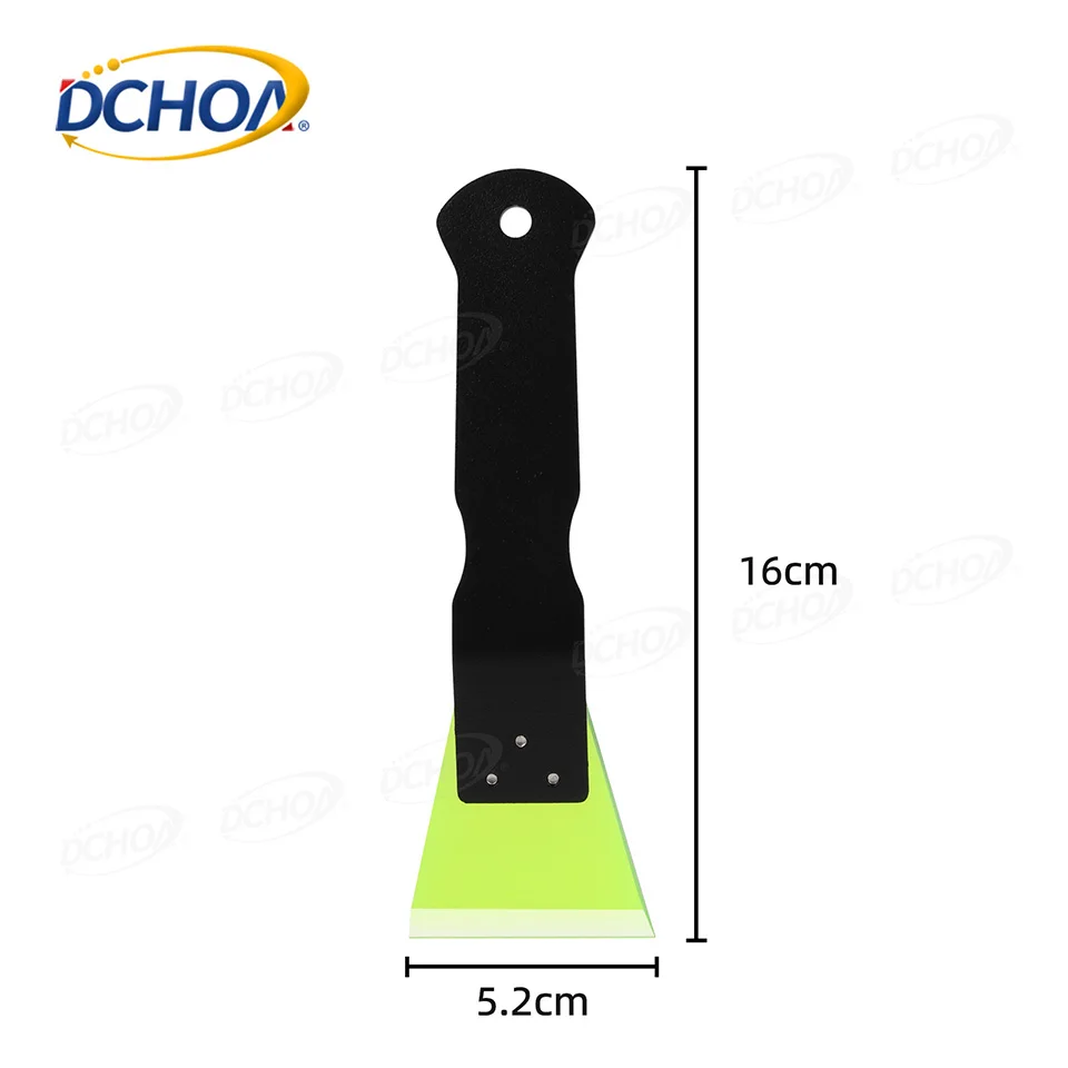 DCHOA Window Tint Tools Small Metal Handle Detail PPF Rubber Squeegee ...