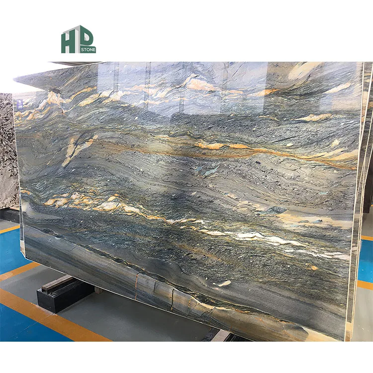 Luxury Aquamarine Granite Stone Slabs For Interior And Exterior Wall ...