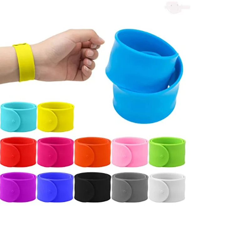 Factory New Custom Kids Slap Band Silicon Snap Band Slap Bracelet - Buy ...