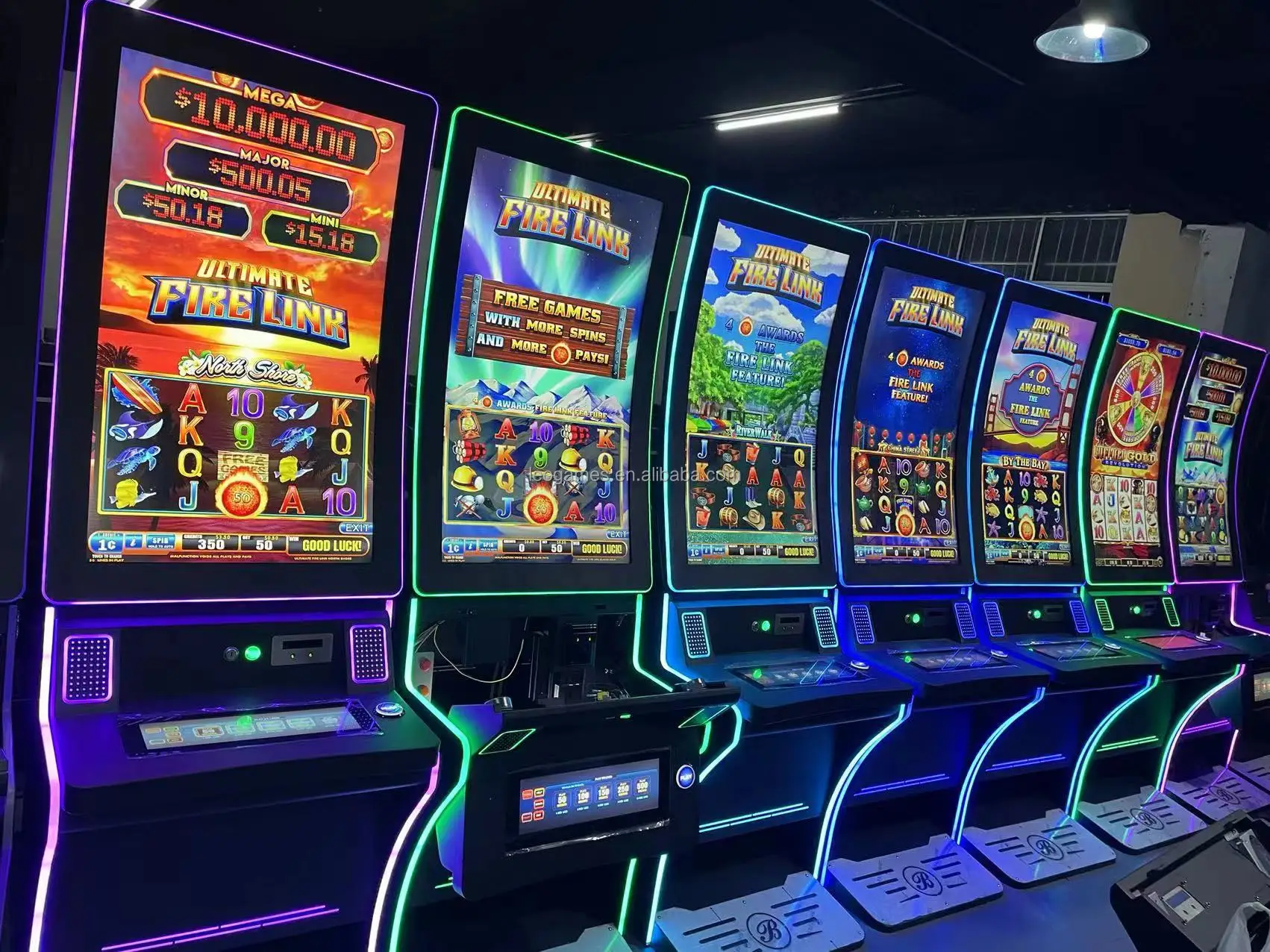 Fire Link 8 In 1 Full Machine Ultimate Slots Game Mchines /pog Game ...