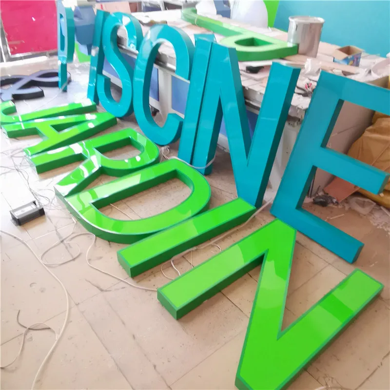 Custom Shop Front Electronic Sign Board Led Acrylic Face Illuminated ...