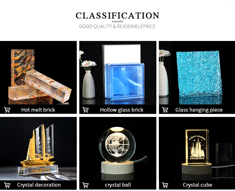 Shop High-Quality Crystal Bricks for Modern Building Projects
