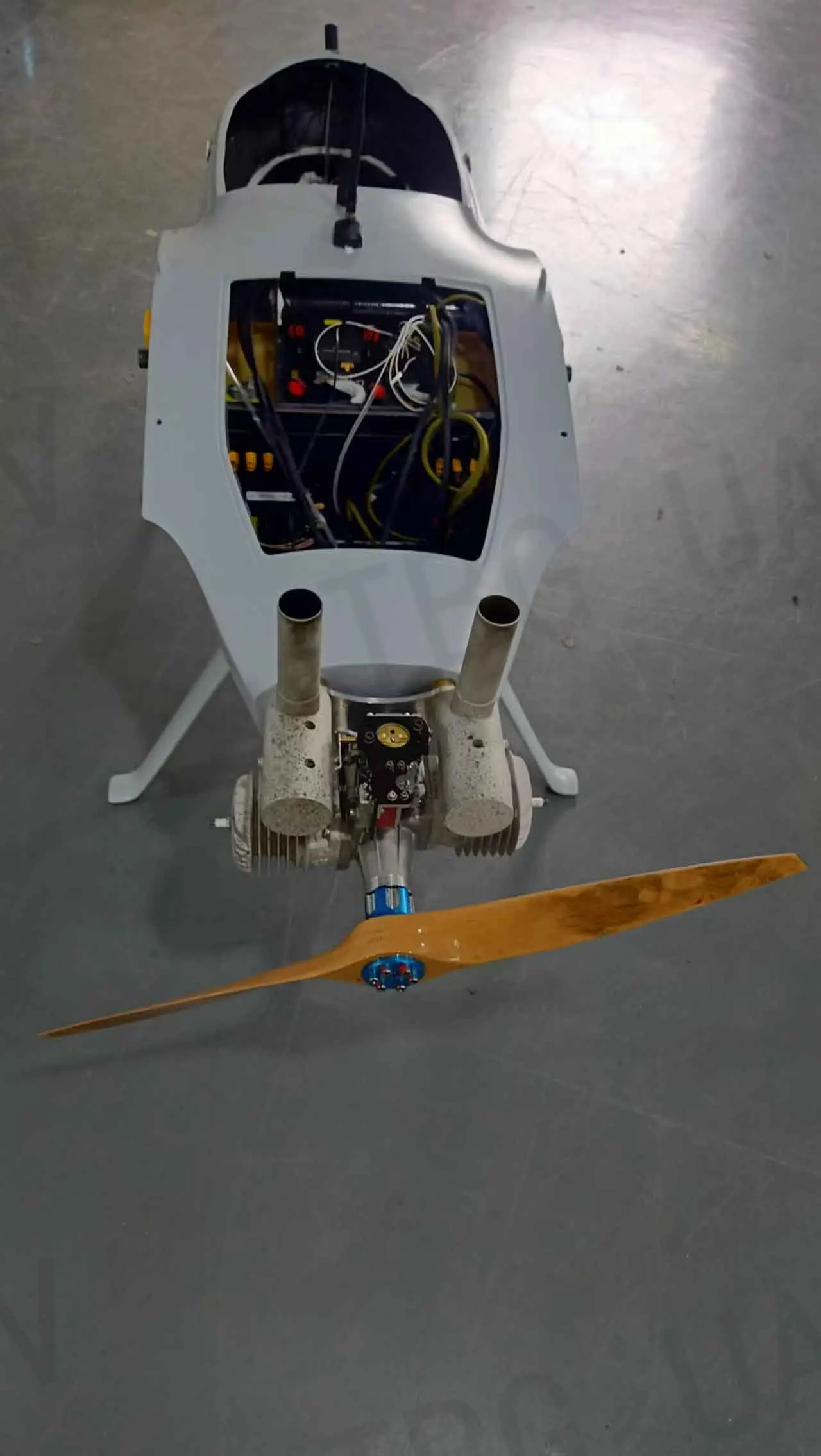 Tbg V80n Long Endurance Uav Gasoline Fuel Engine Vtol Fixed Wing ...