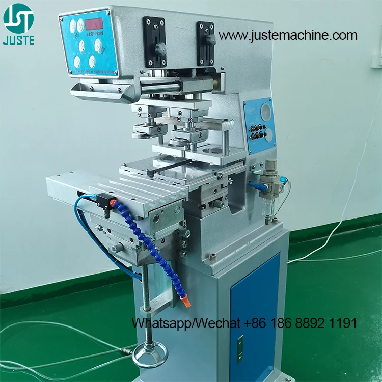 2 Two Color Pad Printing Machine Sealed Closed Ink Cup Tampo Printer ...