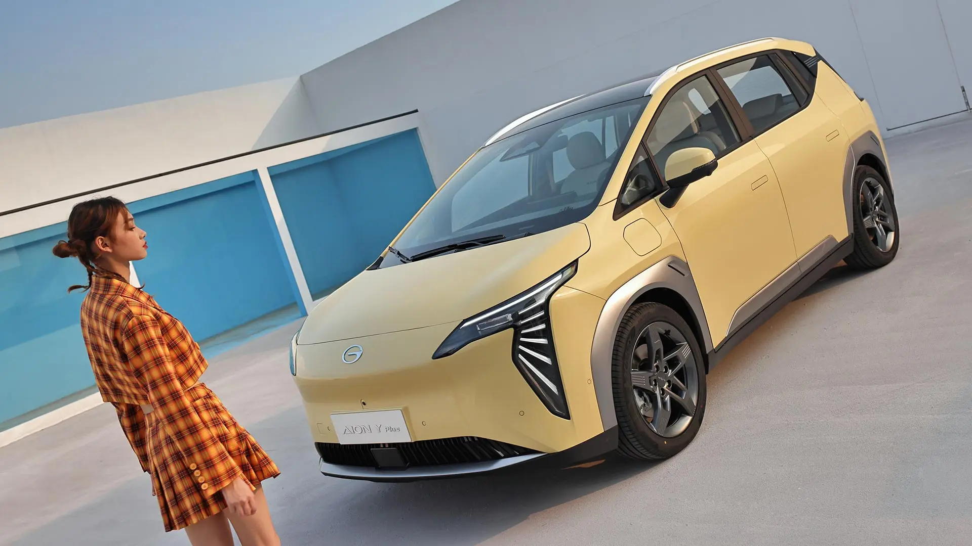 High Performance 2023 Gac Aion Y Plus 5 Seat Suv Electric Car Adult Nedc 610Km Auto New Energy ...