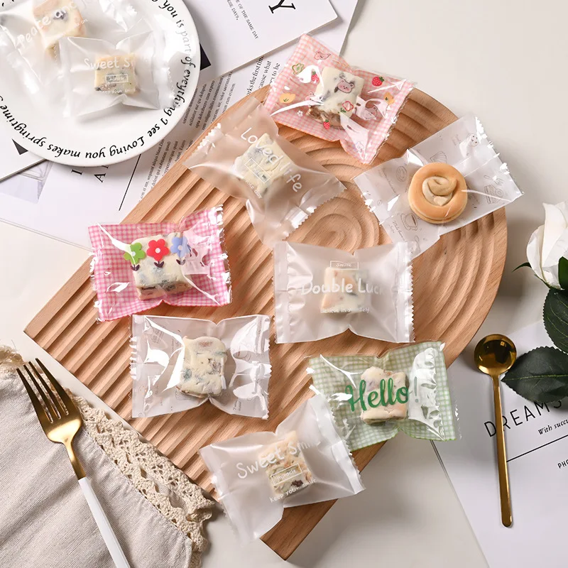 Self Adhesive Resealable Wholesale Frosted Food Snack Candy Individual ...