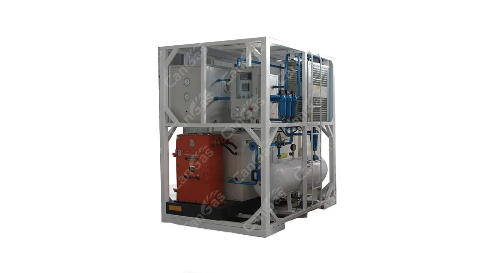 Container Portable Nitrogen Gas Generation Truck Membrane Psa Nitrogen ...
