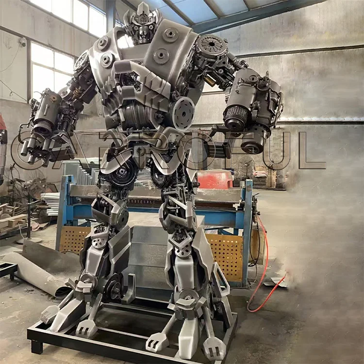 Customized Outdoor Giant Optimu Prime 3d Transformer Robot Sculpture ...