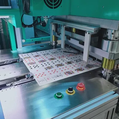 High-speed Semi-automatic Automatic Cards Making Machine For Playing ...
