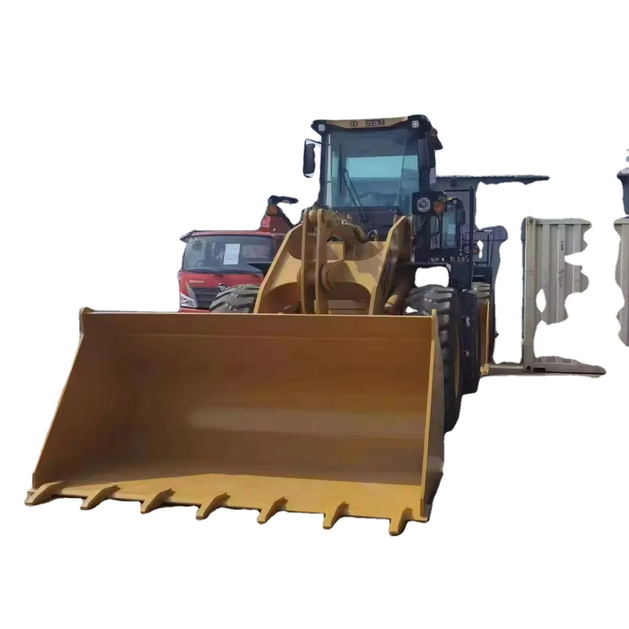 SEM636D New 3Ton 3000kg 1.8CBM New Small Wheel loader for sale| Alibaba.com