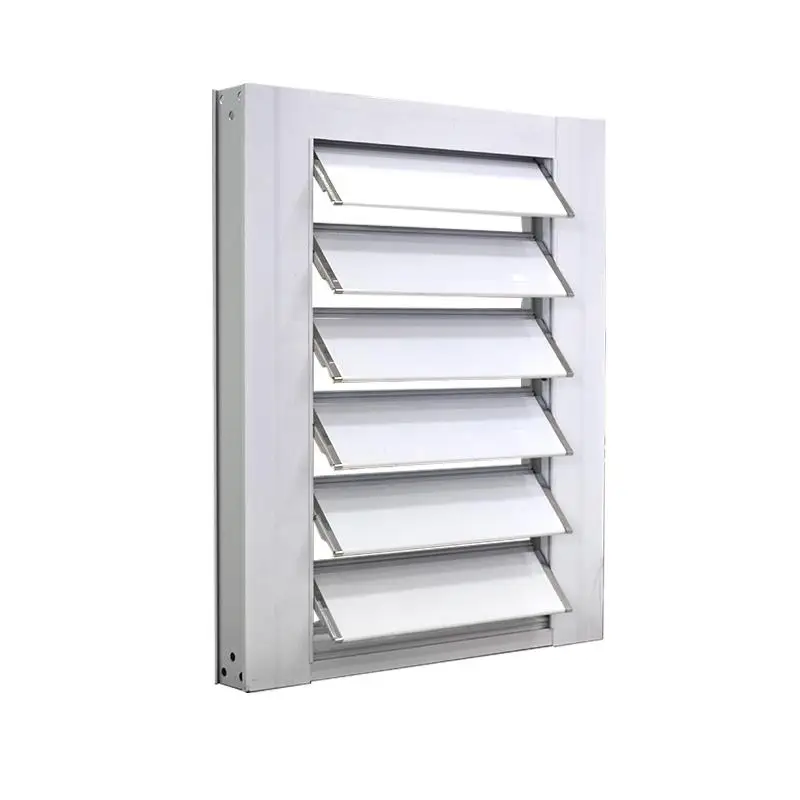 Ventilation manual louver electric remote control louver double-layer ...