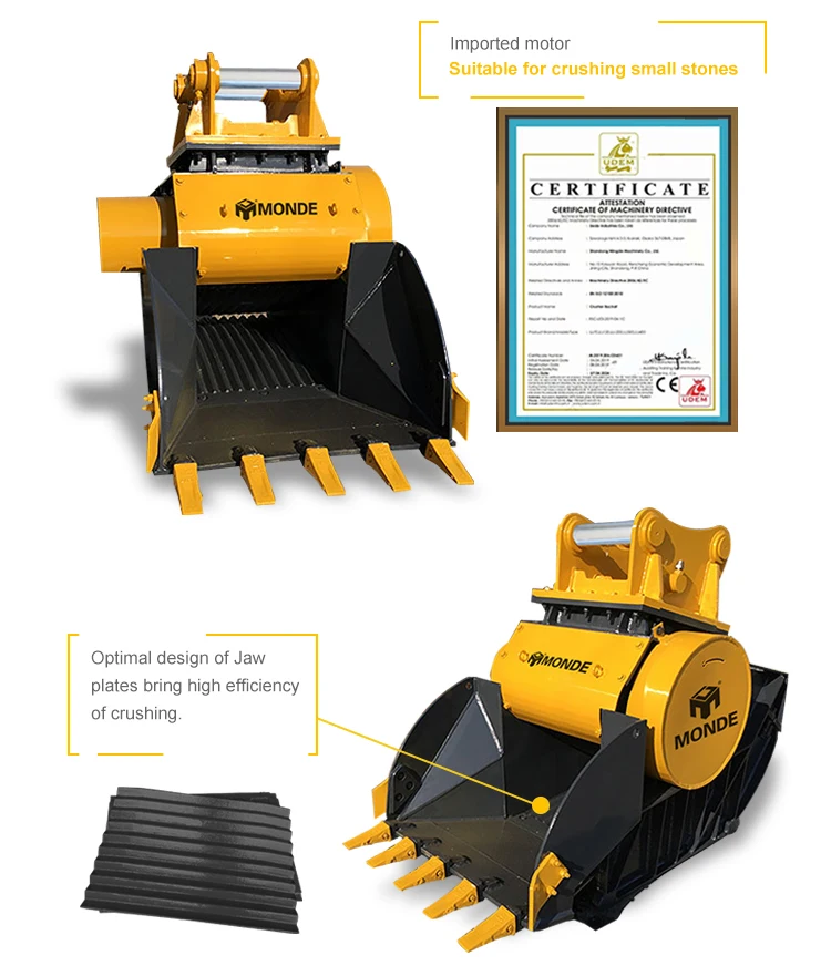 MONDE Stone Crusher Bucket - Durable & Efficient Solutions