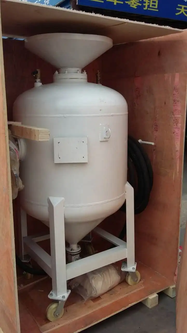 Portable Dry Sand Blasting Machine With Air Compressor Sandblaster For ...