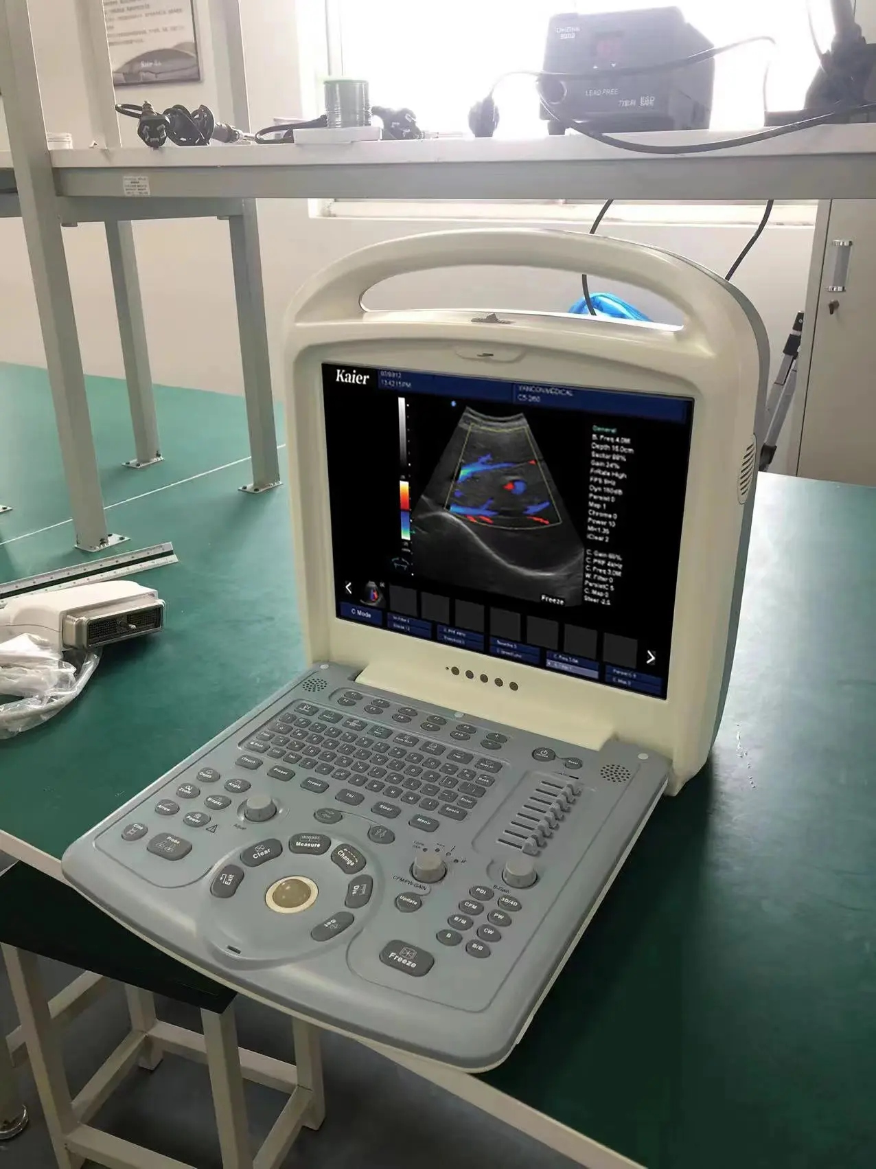 Medical Equipment Kr-c60 Portable Ultrasound Machine Color Doppler Ultrasound Machine - Buy ...