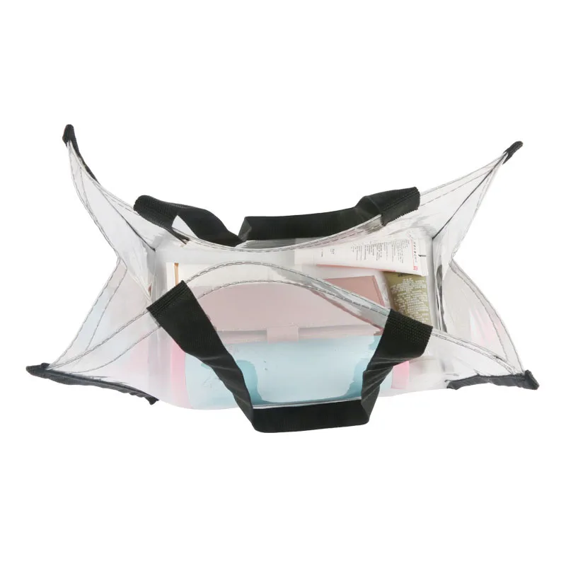 Large Plastic clear Pvc Vinyl Shopping Tote Bags| Alibaba.com