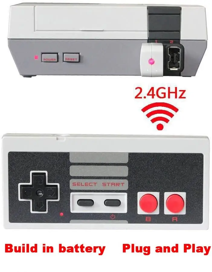 Wireless Controller For Mini Nes Classic Edition With Usb Wireless ...