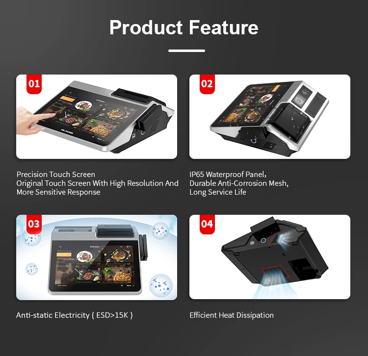 Cashier Machine Cash Register Touch Screen Ordering System Pos Tablet ...