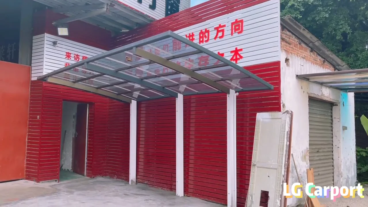 Rain Resistance Sun Shade Garage For Car Packing Aluminum Carports ...