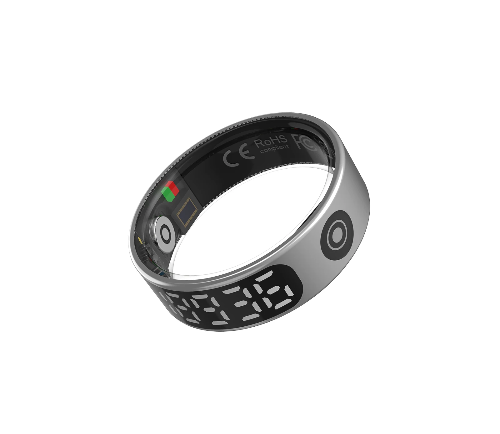 Intelligent Touch Control AI Smart Rings 50 Meters Diving Waterproof 5 ...