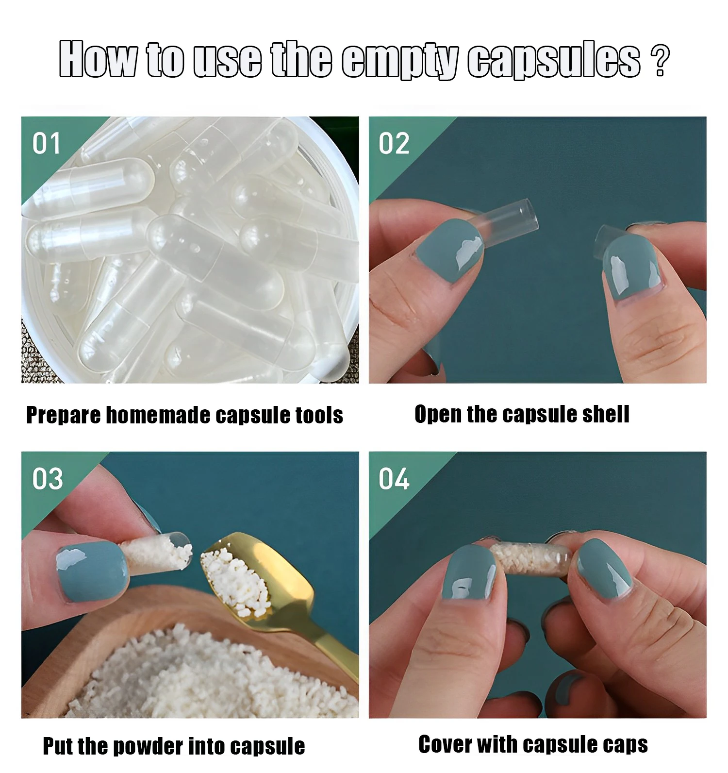 Factory Capsule Packaging Gelatin Empty Capsules Size Size 00 0 1 2 3 4 ...