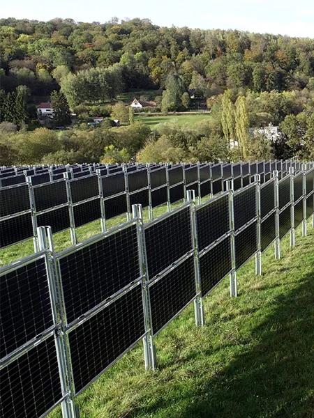 As Pv Mounting Structures Solar Panel Support Structures Pv Vertical ...