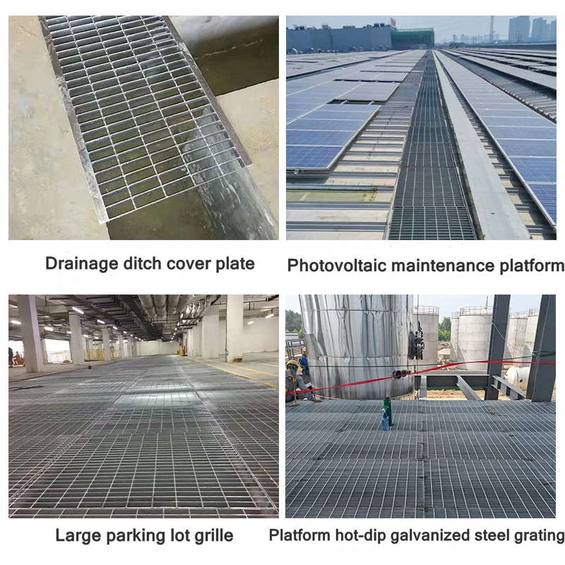 Metal Building Materials Galvanized Steel Grating Hot Dipped 25 X 5mm ...