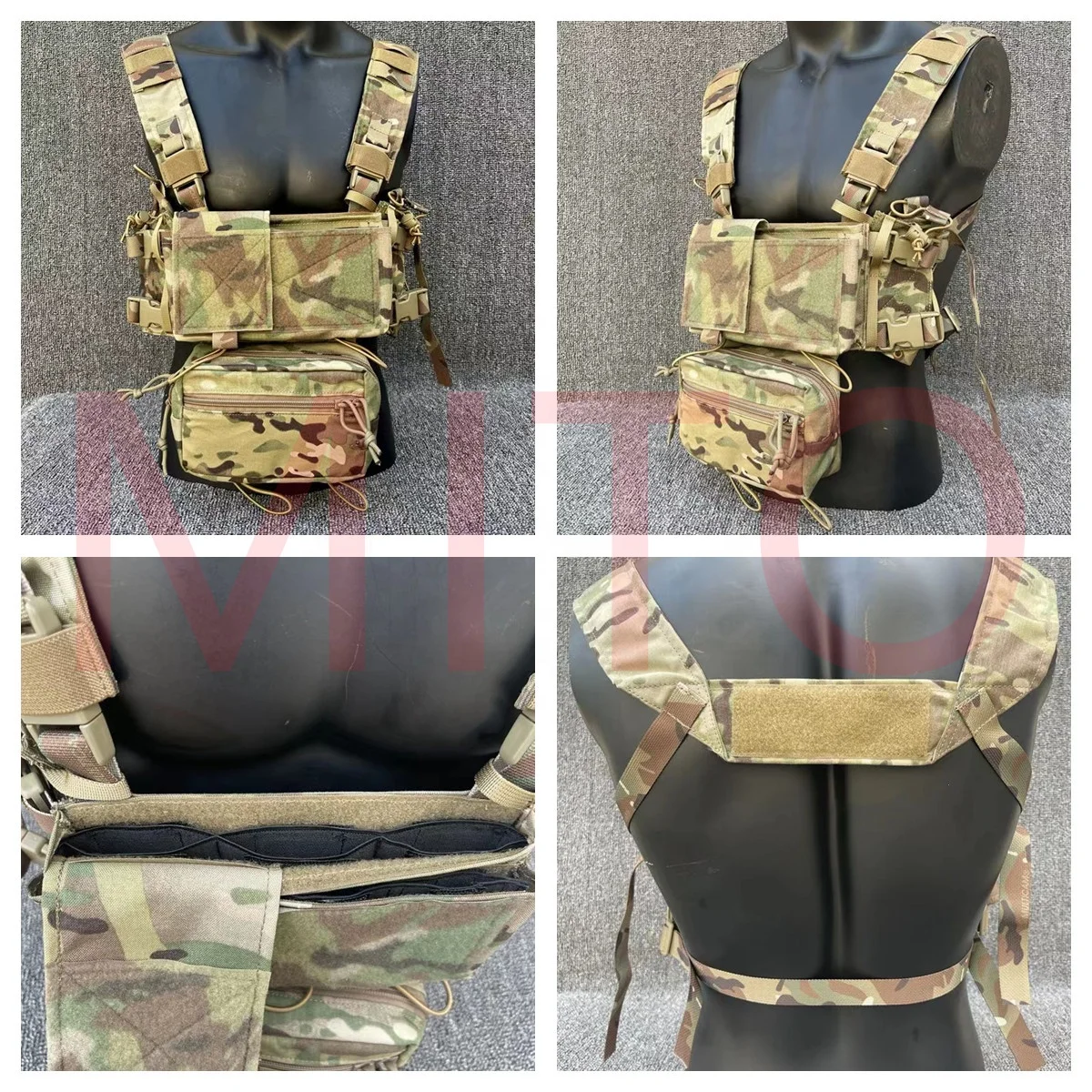 Mito Tactical Vest Ready To Ship Cordura Nylon Security Plate Carrier ...