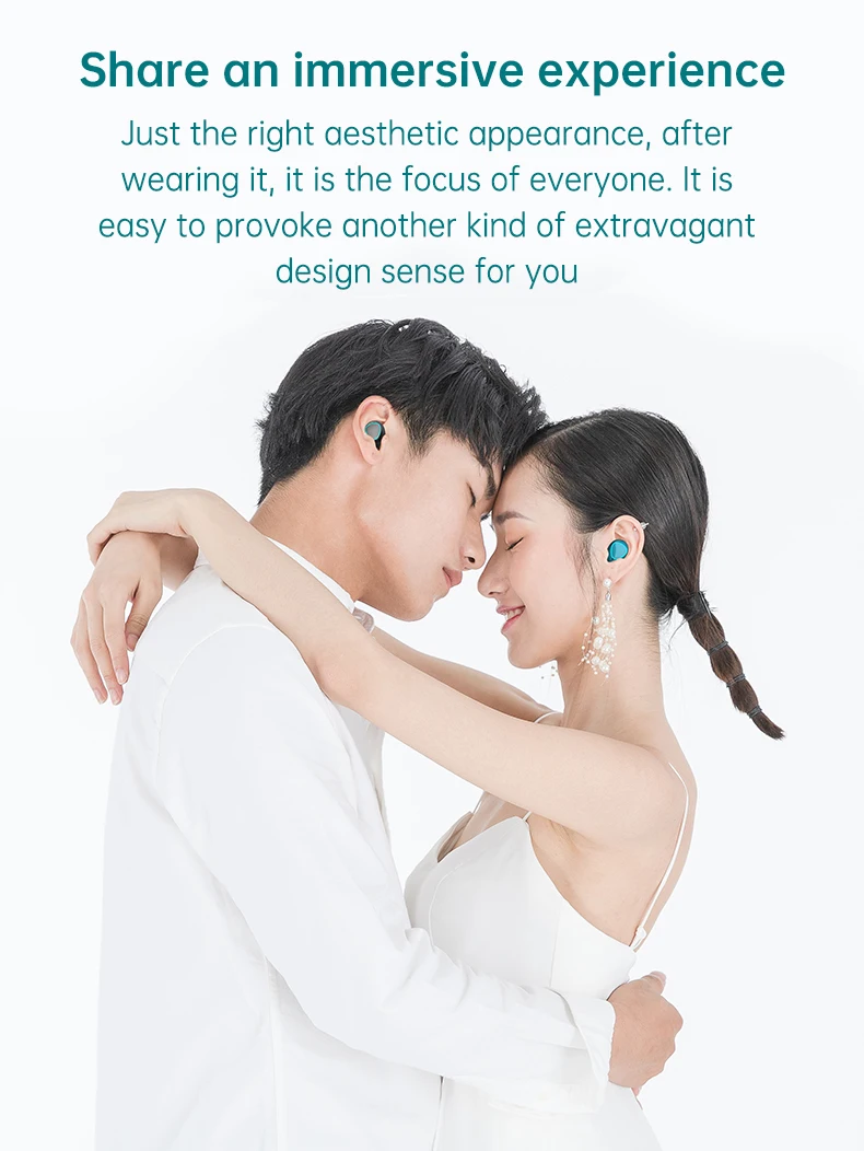 M22 Dual Tws Bt 5.1 In-ear Headphones Touch Waterproof Led Display Deep ...