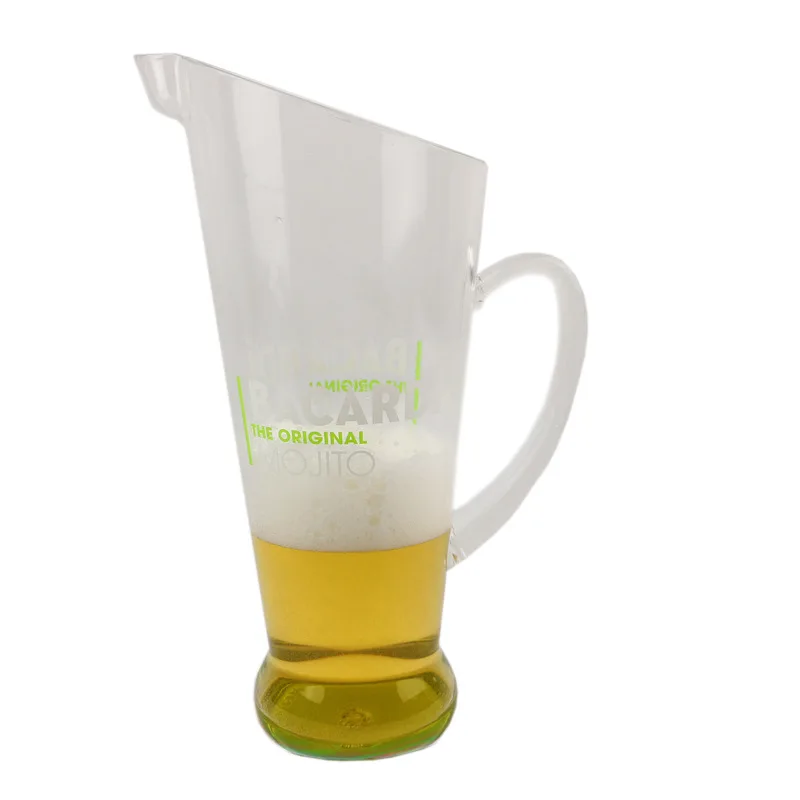BPA Free Food Grade Plastic Clear Beer Pitcher Plastic Beer Jug Plastic ...