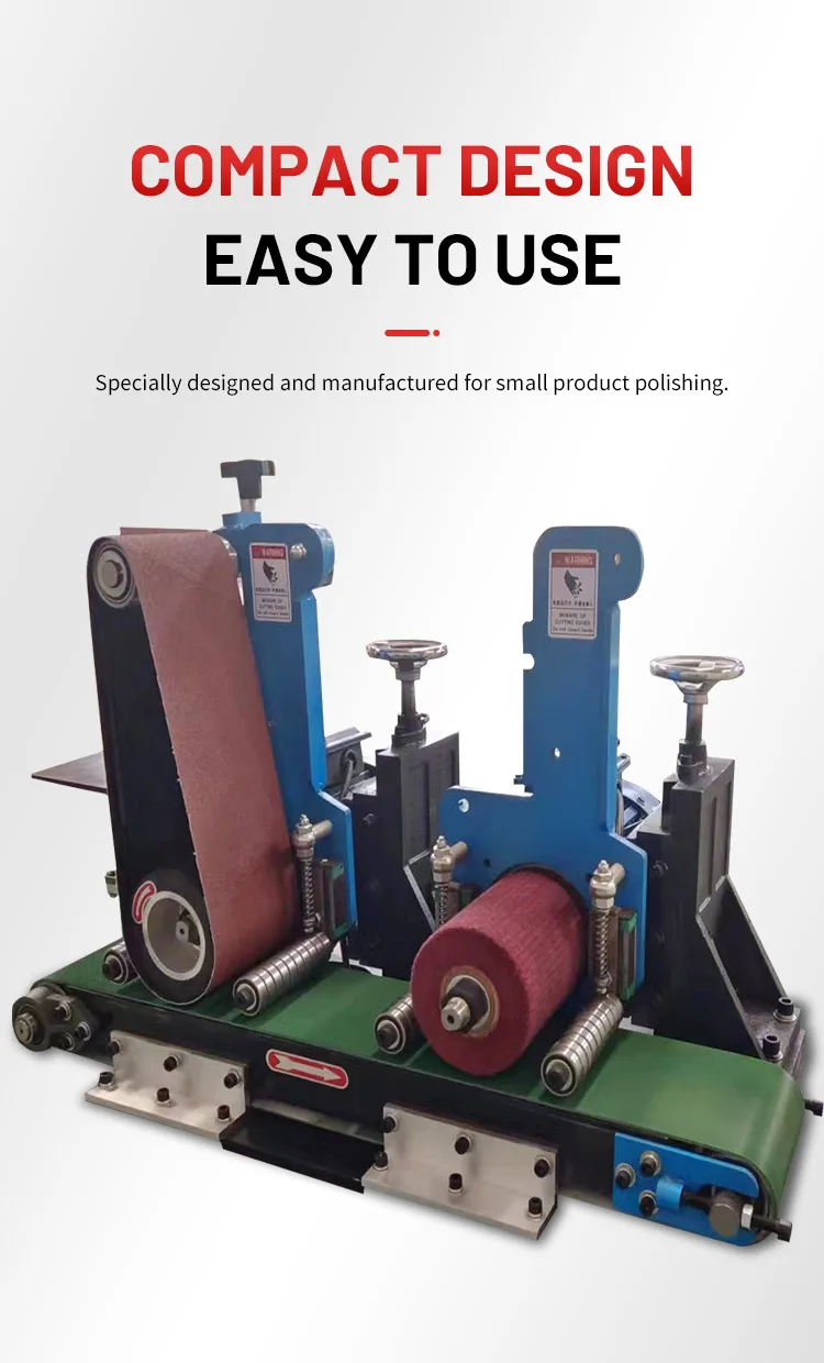 Wire Brush Sander Shaped Sanding Machine For Plate Polishing Machine ...